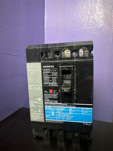 SIEMENS 60 AMP BREAKER LN1E100 | eBay