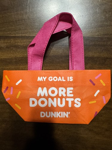 2026 DUNKIN DONUTS TOTE BAG, LIMITED EDITION, 1/2/2026, NEW | eBay