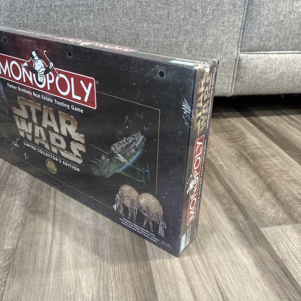 Star Wars Monopoly Limited Collector’s Edition Board Game 20th Anniv ...