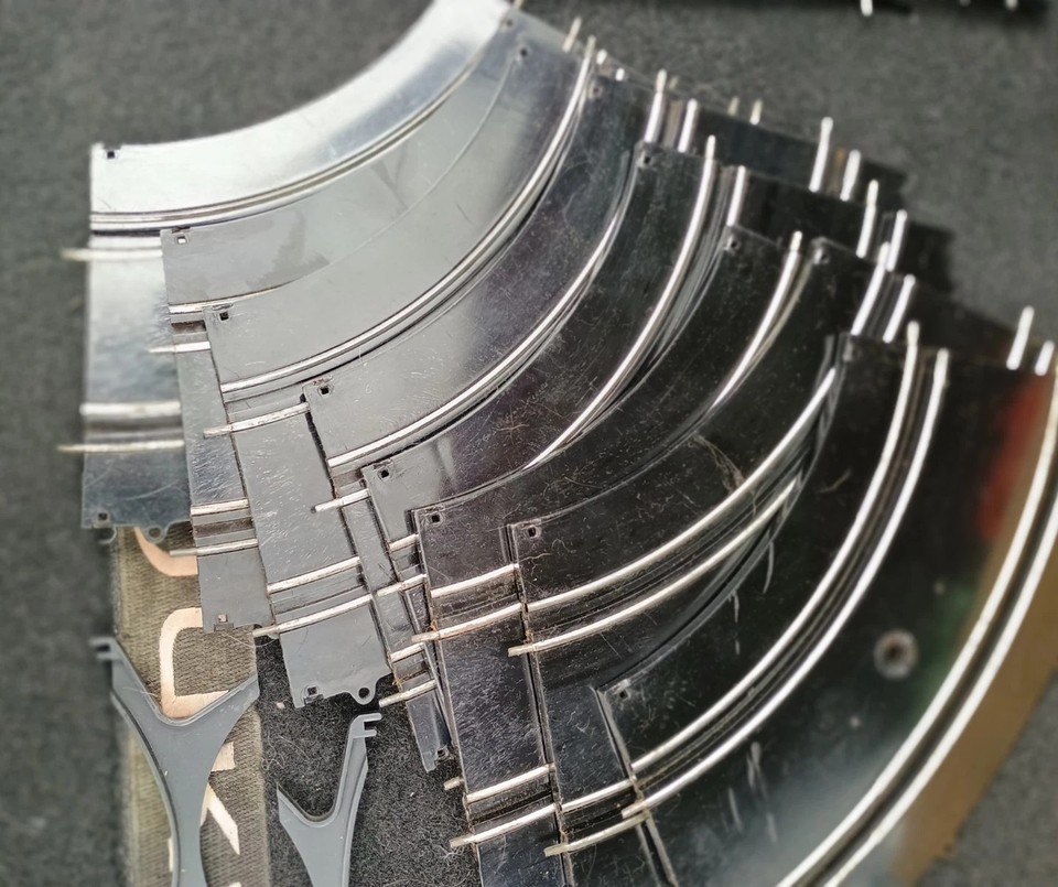 1960's RPM Slot Car Track Road Race Set All Track, 2 Controllers And 3 ...