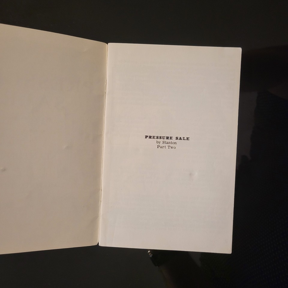 Pressure Sale Book Two By Eric Stanton, Vintage Fetish Publication, c ...