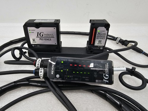KEYENCE IG-1000 , IG-028 Laser Micrometer System Set working | eBay