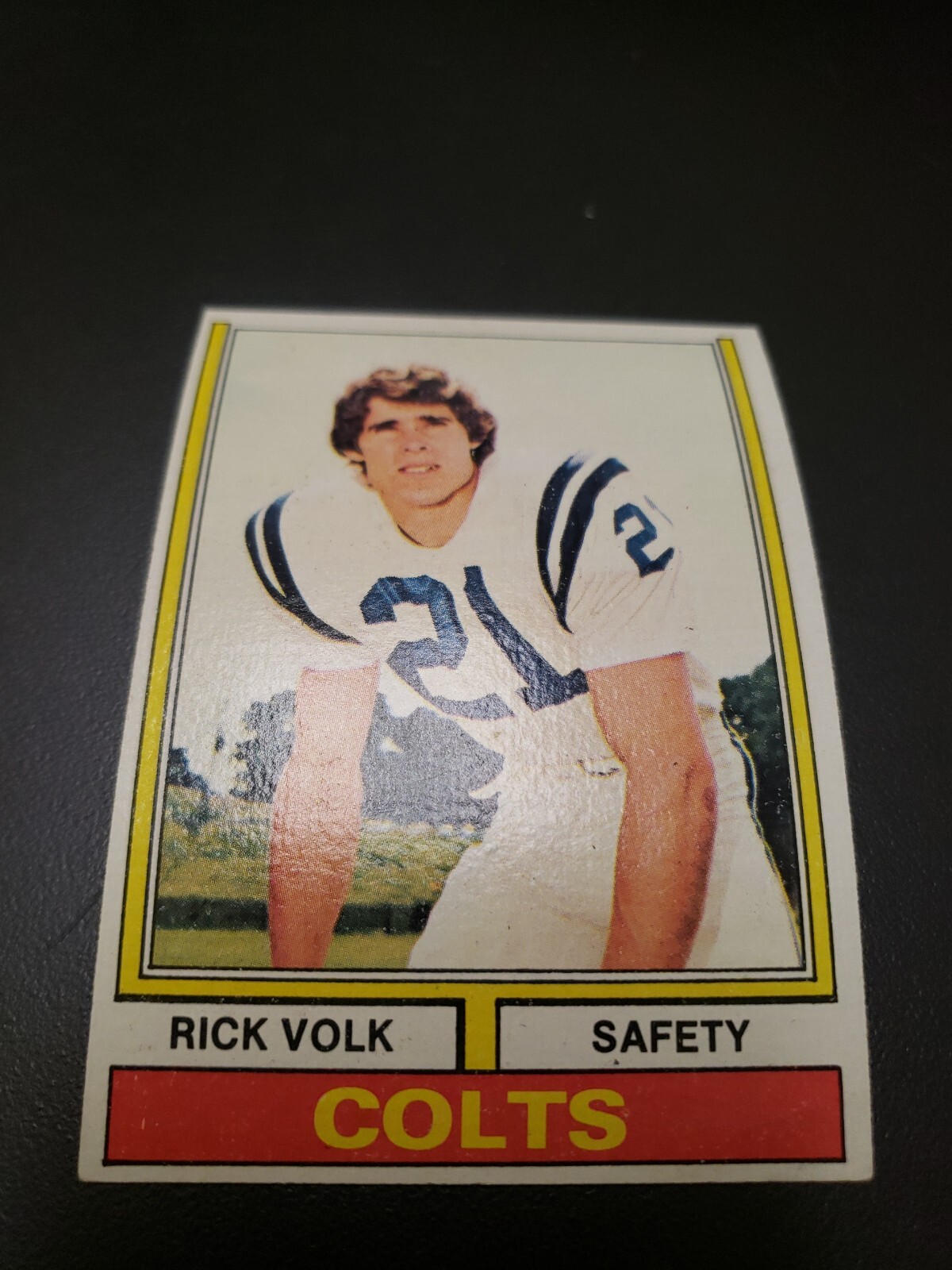 1974 Topps Rick Volk Baltimore Colts #360 | eBay