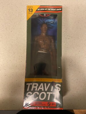 Travis Scott Action Figure Doll w/ Box 2015 OG Rodeo La Flame Cactus ...