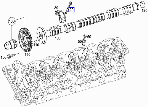 Mercedes E10 Torx-Kopf Schraube/Schraube M7x1,0x85mm Güte 8,8 ...