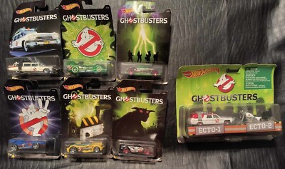 Hot Wheels Ghostbusters 2 Pack + 6 other GHOSTBUSTERS HOT WHEELS CARS | eBay