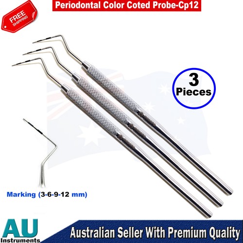 Dental Periodontal Examination Depth Measuring Probes CP12 Dental ...