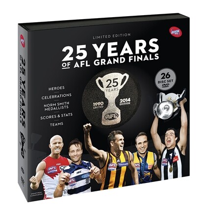 AFL -25 Years Of AFL :Collection (Limited Edition 26 Disc Set ) GRAND ...