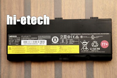 New 77+ Genuine Battery for Lenovo Thinkpad P50 P51 P52 Series 00NY492 ...