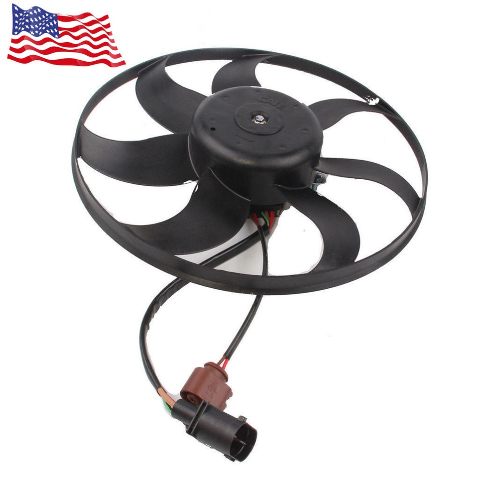 Radiator Cooling Fan Assembly For VW PASSAT 2006-2013 B6/B7 3C0959455F ...