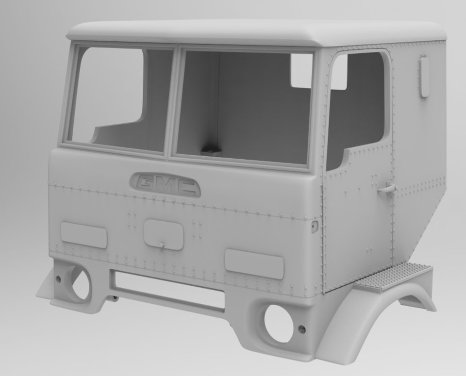 1/25th 3d printed GMC CRACKERBOX DFR 8000 SLEEPER CAB | eBay