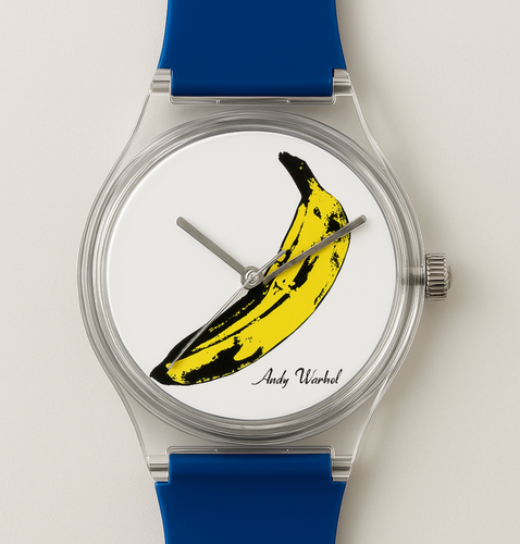 VELVET UNDERGROUND Banana Andy Warhol Lou Reed Art Gift Wrist Watch ...
