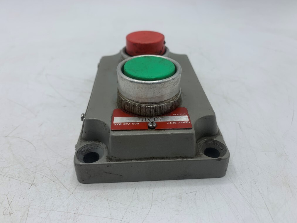 Hubbell Killark Xcs-0b4 Explosion Proof Push Button Control Station for ...