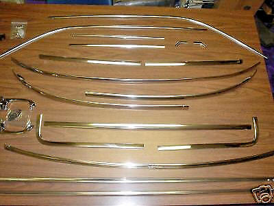 1969 Camaro Molding Kit 85pc w/ Hardware Windshield Wheel Rocker Drip ...