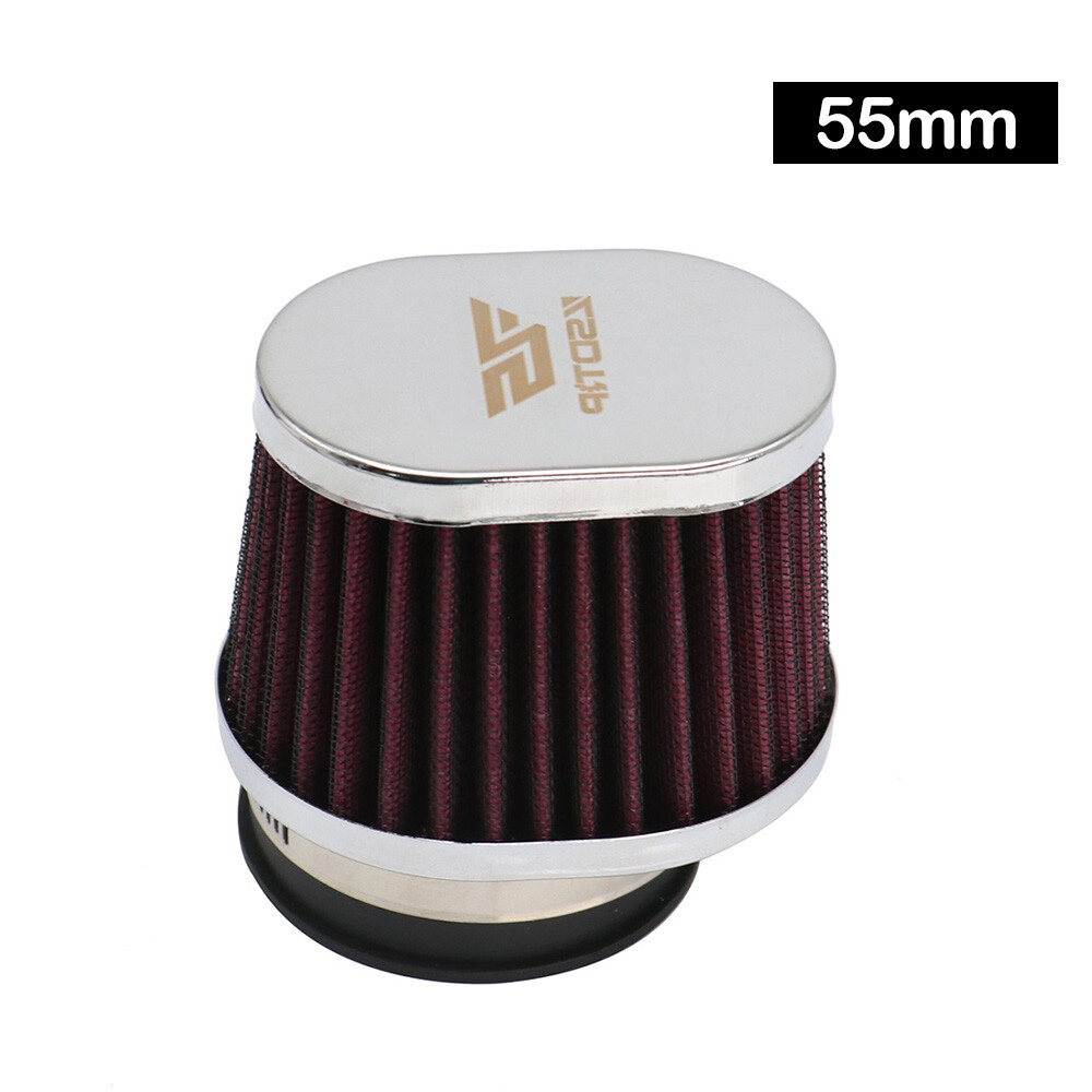 Motorcycle Carburetor 55mm Velocity Stack Air Filter For 32~34mm Carb ...
