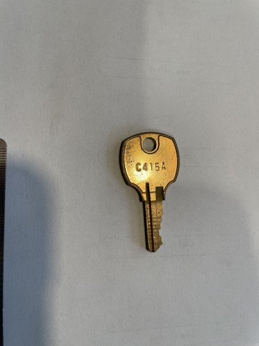National Lock C415A Key, Brass, 1-3/4 inch for Cabinet Door or Drawer ...