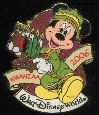 WDW Kwanzaa 2006 Mickey Mouse LE Disney Pin 51429 | eBay