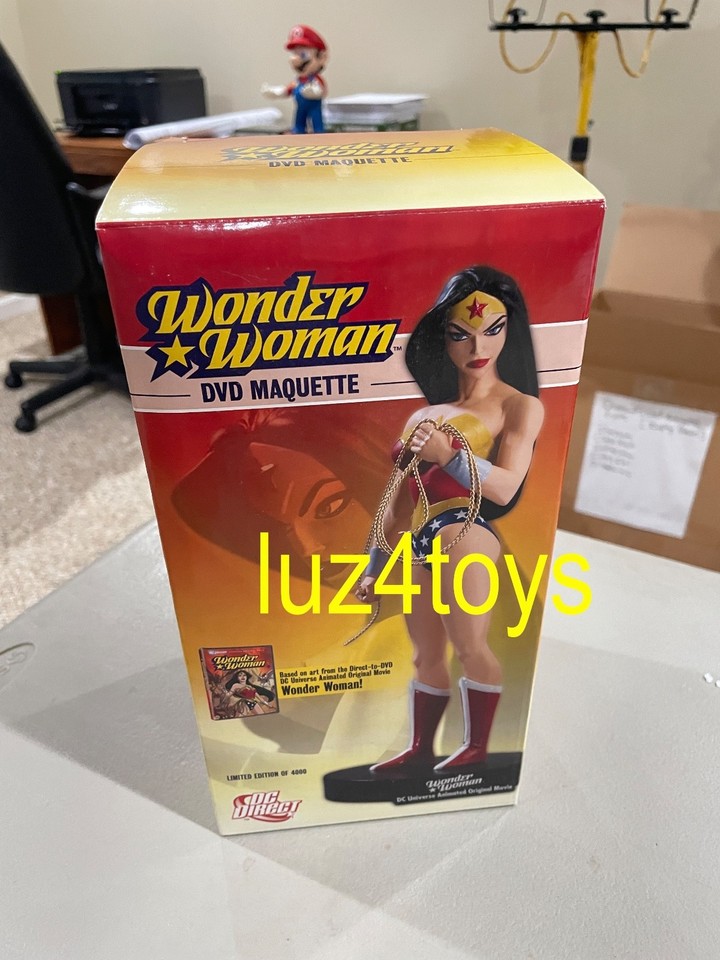 DC Direct Wonder Woman DC Universe Animated movie DVD Maquette | eBay