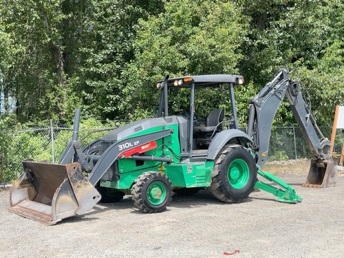 2019 John Deere 310L EP 4WD Backhoe Loader Tractor 4 in 1 Bucket E ...