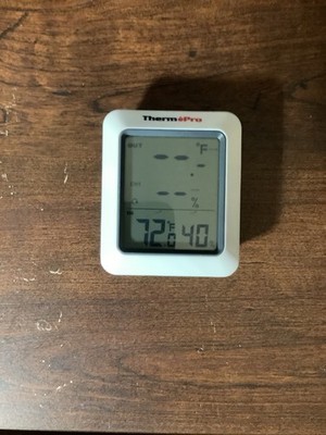 Thermo Pro TP60 Digital Hygrometer And Wireless Indoor/Outdoor ...