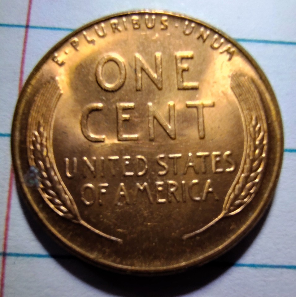 1955 Wheat Penny Gem BU Multiple Cracked Die Errors Skull/Shoulder | eBay