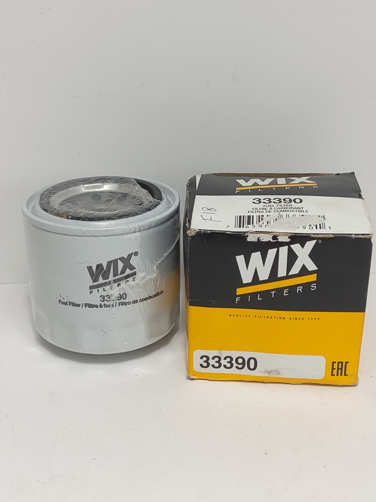 WIX 33390 - Fuel filter cross reference