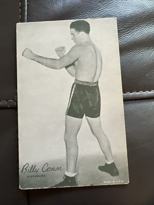 Billy Conn Exhibit Arcade Card - 1940's | eBay