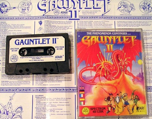 Sinclair ZX Spectrum 48K Game - GAUNTLET 2 - US Gold - Tested & Working ...