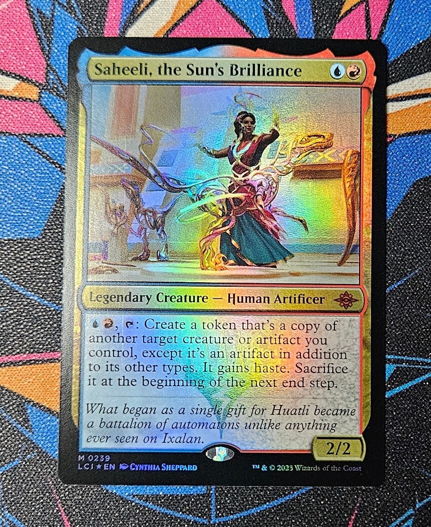 Saheeli the Sun's Brilliance NM Foil MTG Lost Caverns Of Ixalan ...