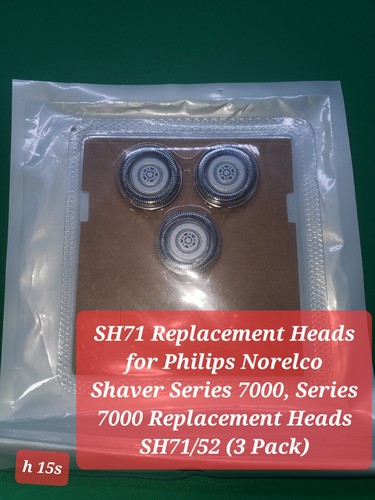 SH71 Replacement Heads for Philips Norelco Shaver Series 7000, Series ...