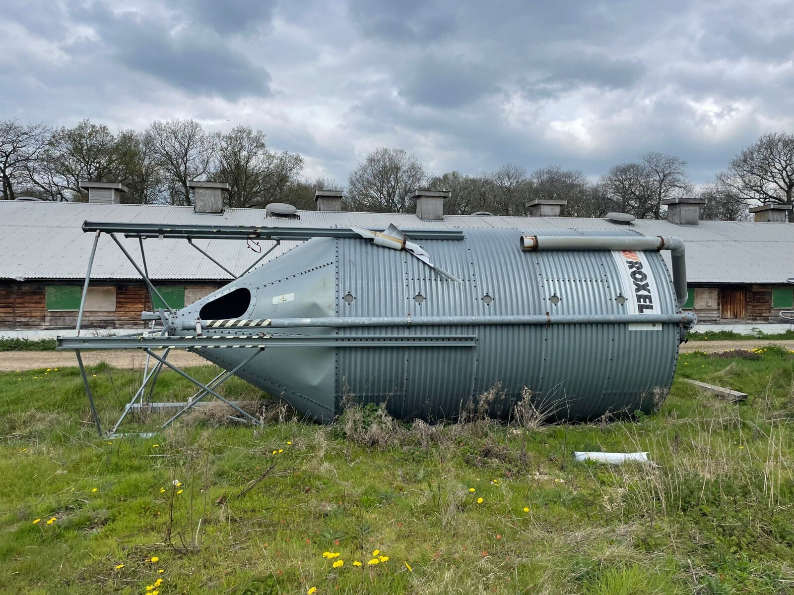 Roxell grain bins, free-standing silos | eBay UK