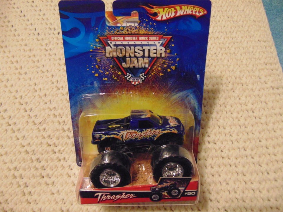2006 THRASHER HOT WHEELS Monster Jam Truck GOOD CARD | eBay