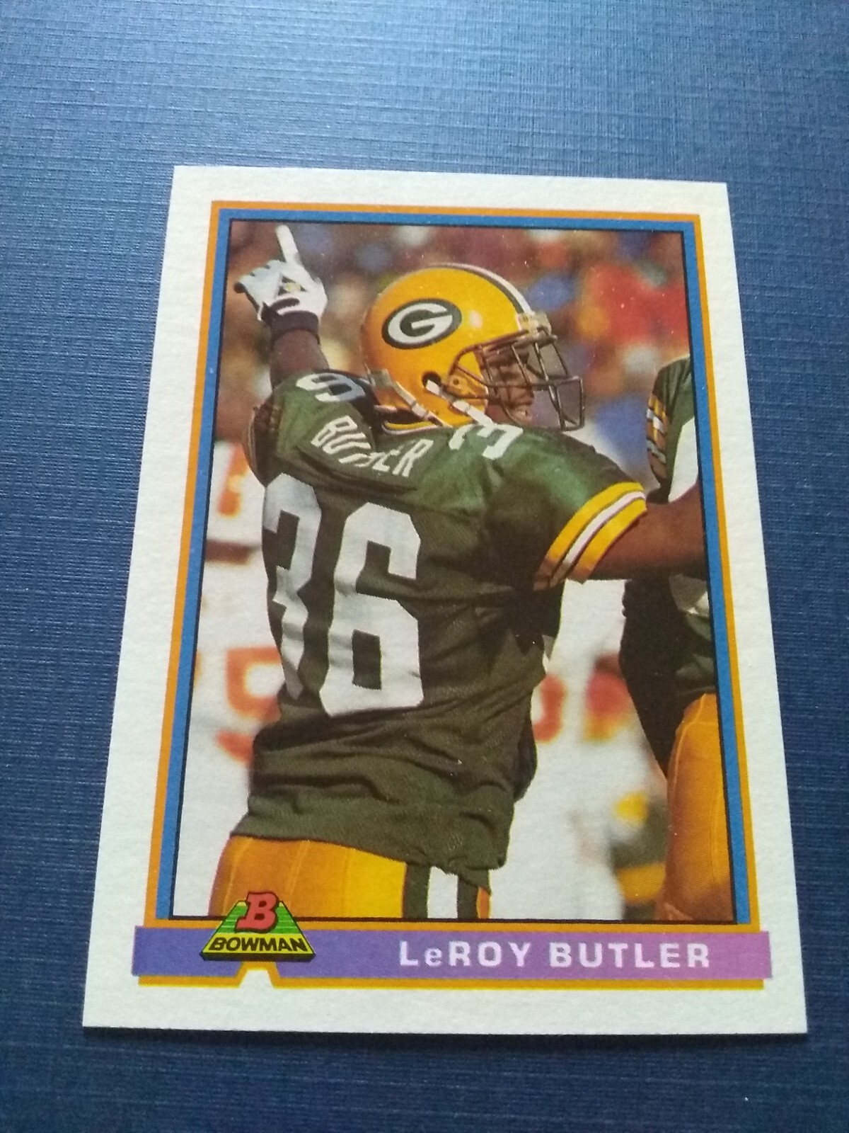 1991 Bowman Football LeRoy Butler #175 HOF Factory Set Break NM-MT | eBay