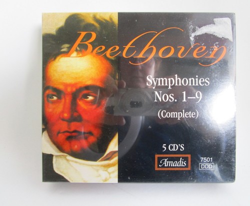 Beethoven Symphonies 1-9 Complete 5 cd boxed set sealed Amadis | eBay