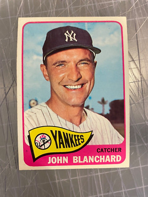 1965 TOPPS #388 JOHN BLANCHARD NEW YORK YANKEES BASEBALL CARD NM/MT | eBay