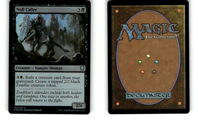 MTG Commander Legends Null Caller Foil CMR 140/361 U NM/MT ** | eBay