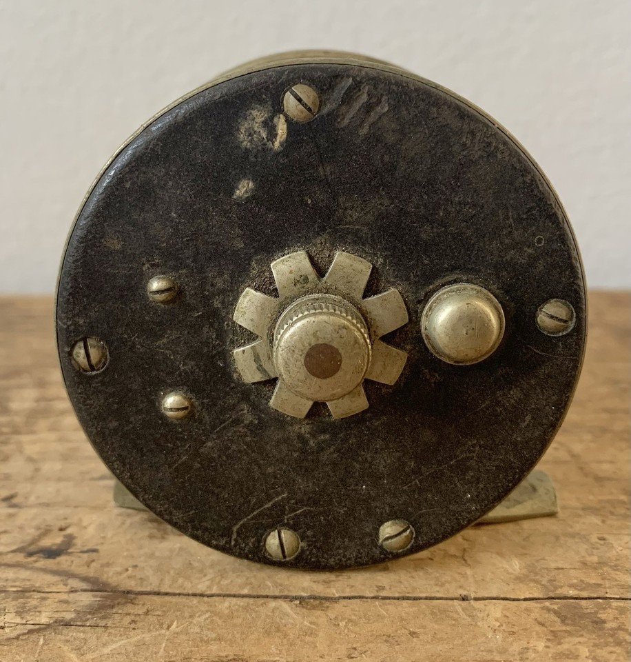 Vintage Cozzone Nickel Silver Hard Rubber Fly Fishing Reel 80-Yards | eBay