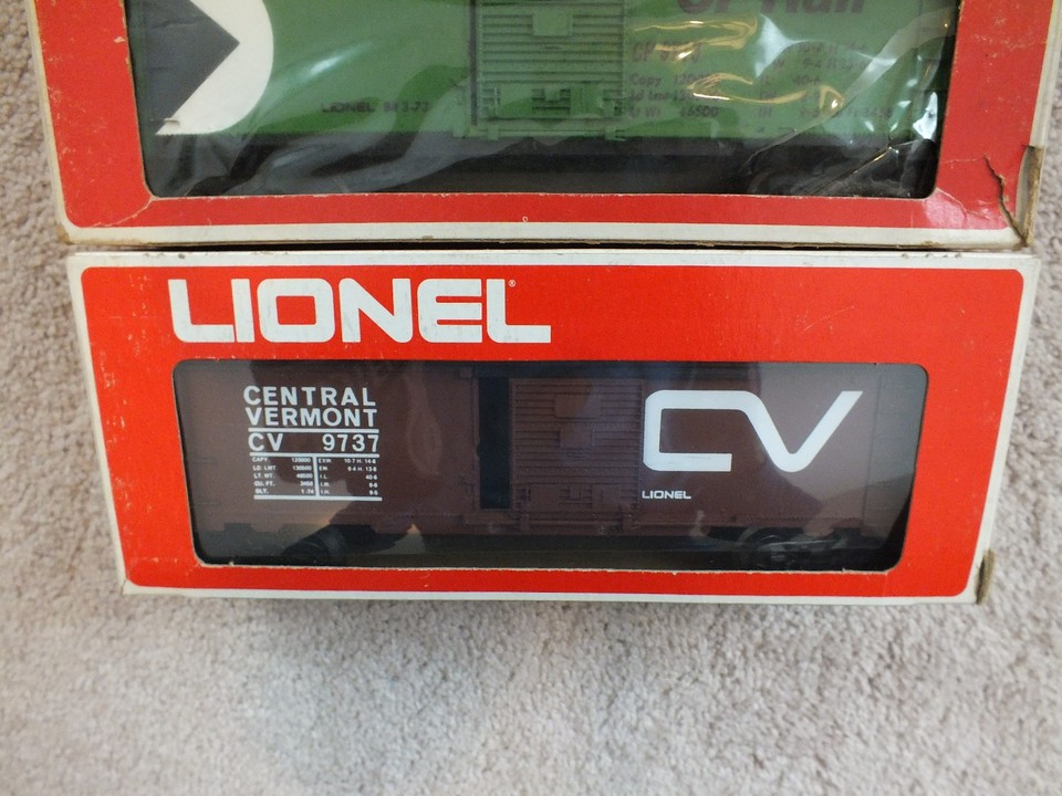 Lionel Box Cars Lot of Four O /027 | eBay