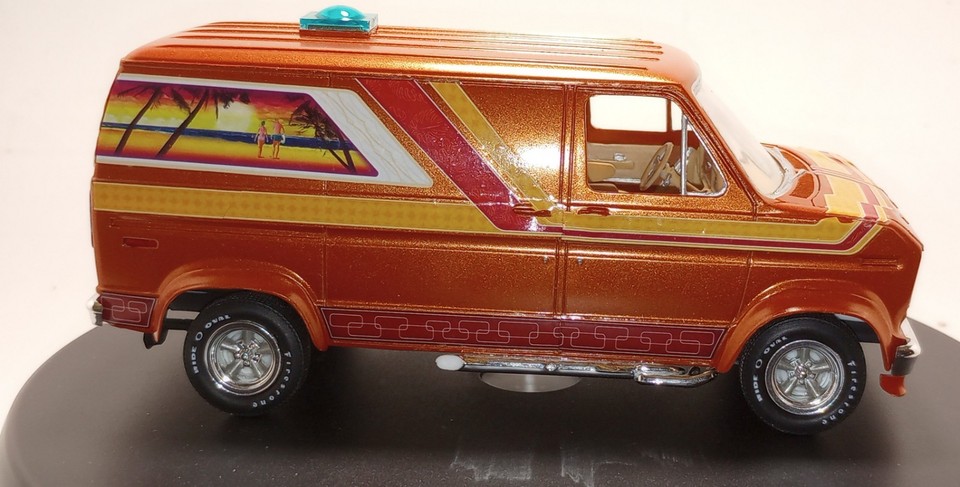 Built 1/25 Scale AMT Ford Van. | eBay
