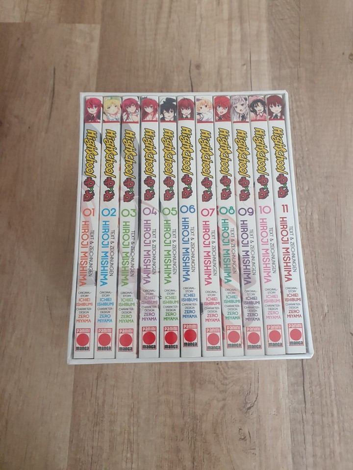 Manga HighSchool DxD BOX 1-11 NEU Limitiert | eBay.de