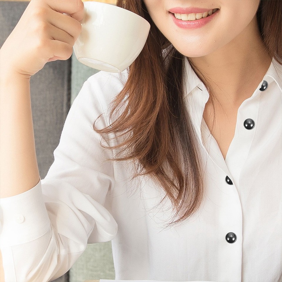 20 Pcs Invisible Snaps Dress Shirt Buttons Fastener Kit for Clothing ...