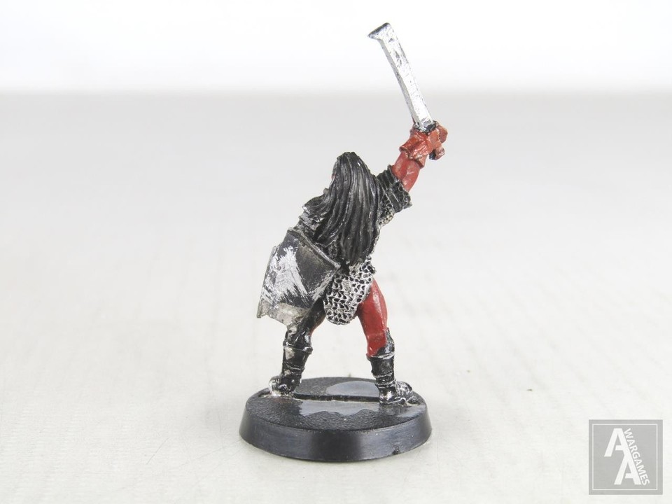 (594) Uruk-Hai Captain Metal Lord Of The Rings Hobbit Middle-Earth | eBay