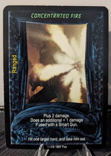 Concentrated Fire Aliens Predator CCG | eBay