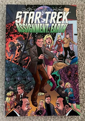 STAR TREK: ASSIGNMENT EARTH By John Byrne IDW Paperback Rare Oop TPB ...