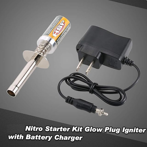 Nitro Starter Kit Glow Plug Igniter with Battery Charger for HSP RedCat ...
