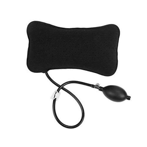 Air Inflatable Lumbar Support Pillow, Portable Breathable Lower Back ...