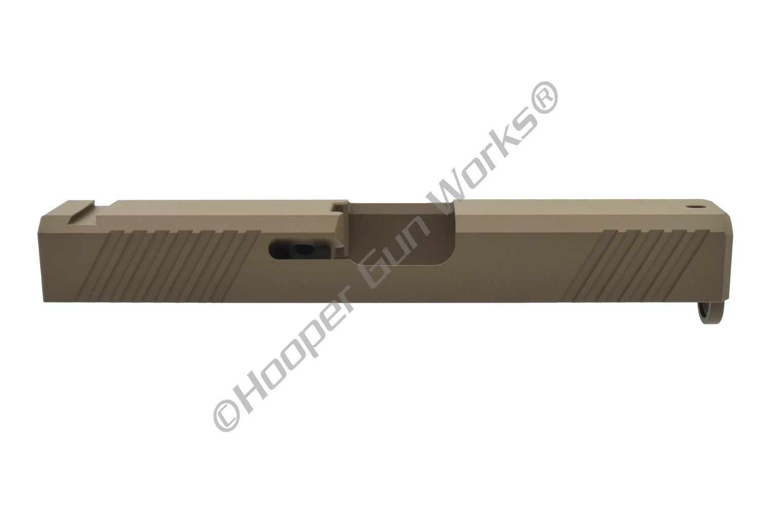 HGW Titan Sport Slide for Glock 19, G19 - USA Made 17-4ph Stainless FDE ...