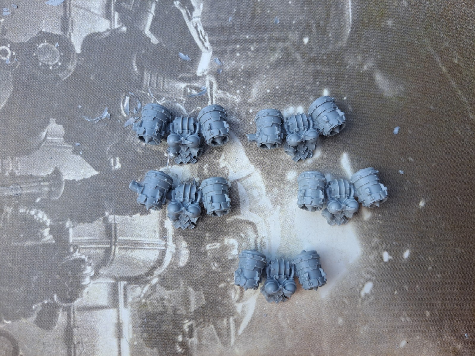 Warhammer 30k Space Marine Mk2 Jump Packs Horus Heresy 40k | eBay