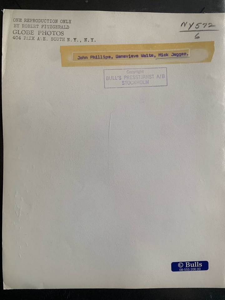 ROLLING STONES - MICK JAGGER - Rare VINTAGE Original Press Photo | eBay