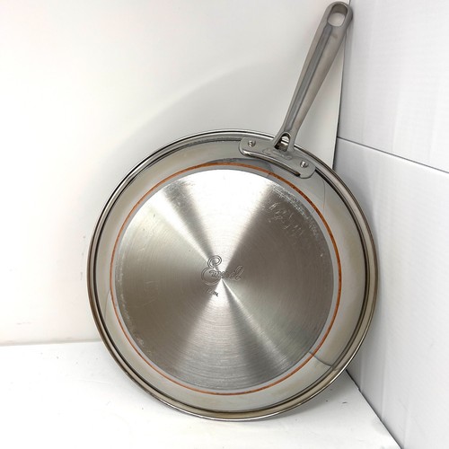 Emeril 12 Inch Skillet Stainless Steel Copper Core Frying Pan Saute by ...